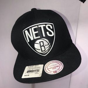 Mitchell & Ness | Accessories | Nets Snap Back Hat | Poshmark
